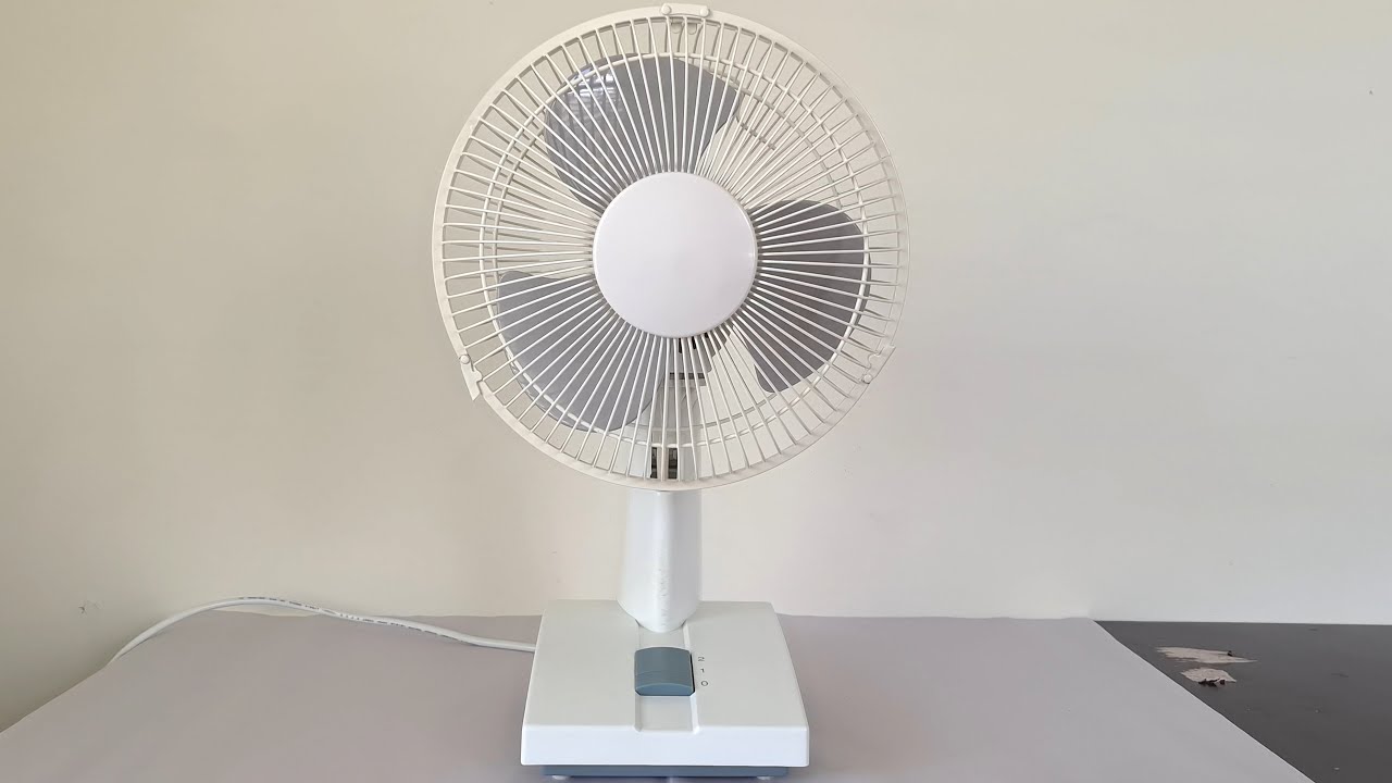 1996 Target 23cm Desk Fan Test - YouTube