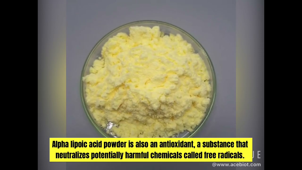 👍👍👍What are alpha lipoic acid ALA powder benefits - YouTube