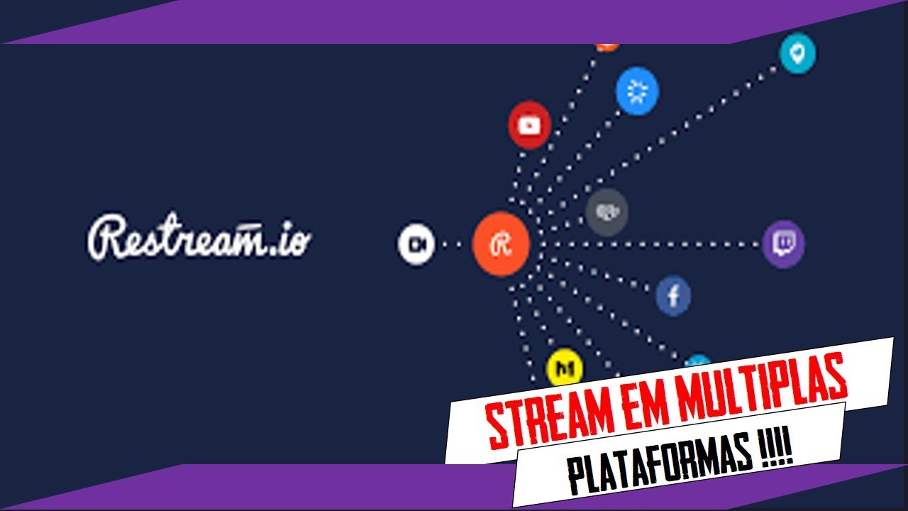COMO FAZER STREAM EM MULTIPLAS PLATAFORMAS ! - YouTube