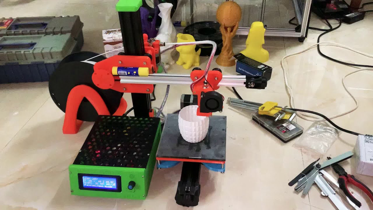 3D printer mini DIY [BEST] | Long 3D Printing - YouTube