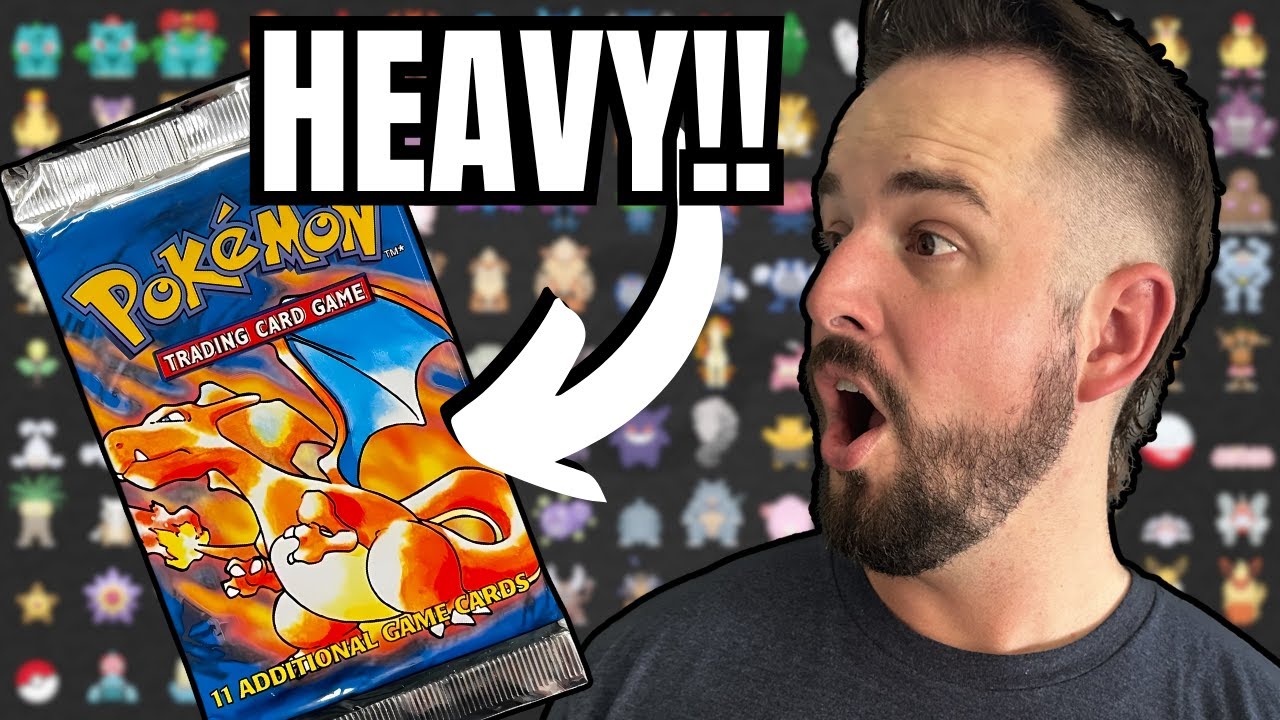 WE OPENED 5X HEAVY Pokemon Base Set Booster Packs! - YouTube