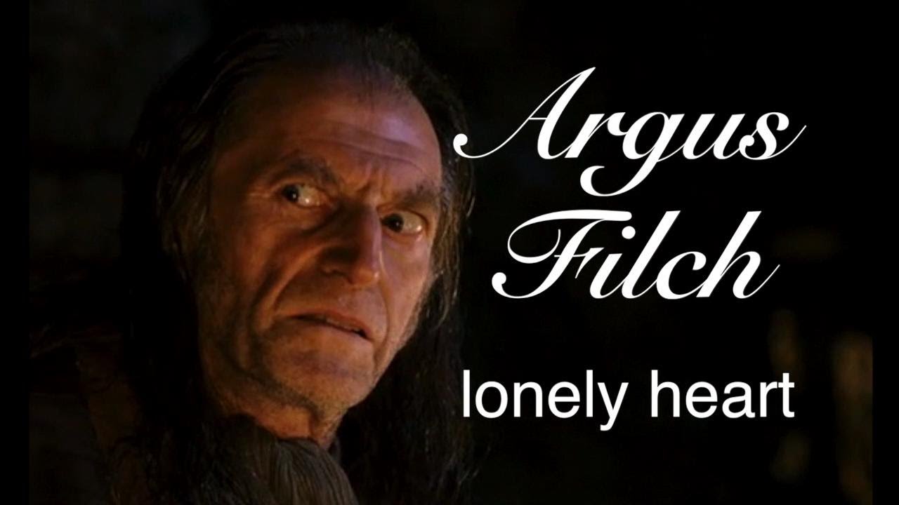 Argus Filch, lonely heart - YouTube