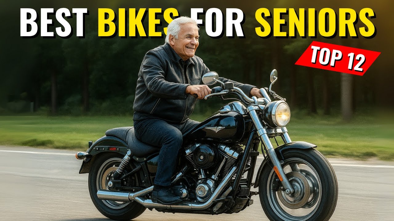 Top 12 PERFECT Motorcycles For Seniors In 2025 ! (NO BACK PAIN, NO KNEE ...