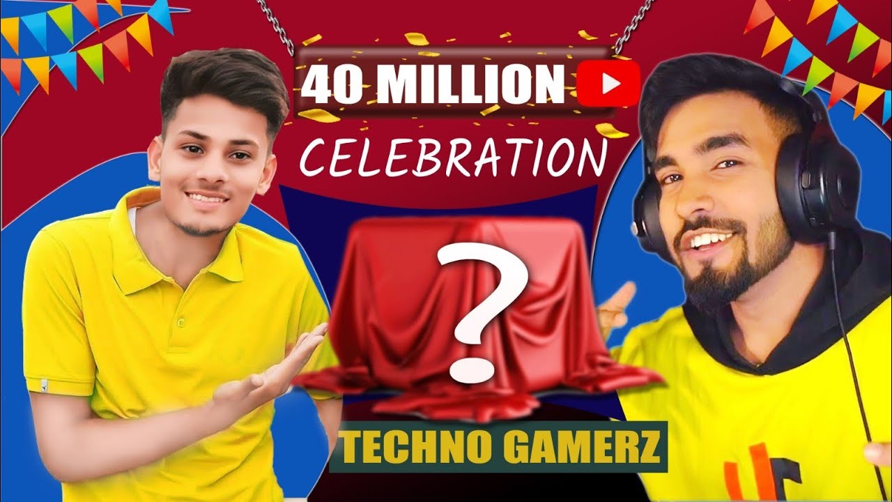 Techno Gamerz Ko Gift Diya || Techno Gamerz 40M Subscriber || Mr. Ms ...
