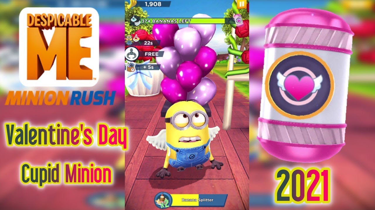 Despicable Me: Minion Rush - Cupid Minion Valentine 2021 Love Quest ...
