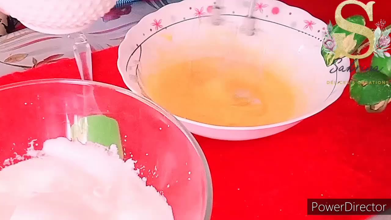 Recette de la génoise# وصفة الجينوازالناجحة #genoise de Aline Costa ...