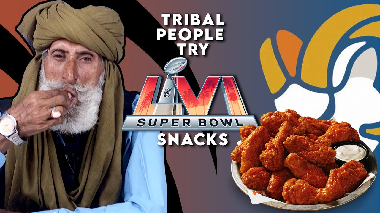 Tribal People Try Super Bowl Snacks For The First Time - YouTube