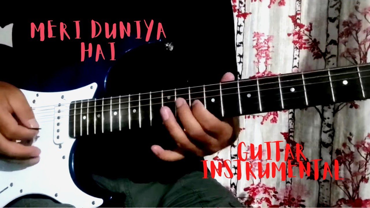Meri Duniya Hai - Vaastav Movie - Electric Guitar Cover - YouTube