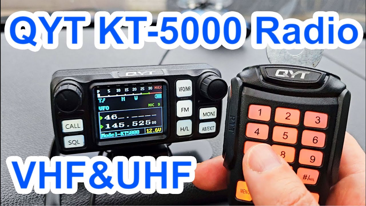 QYT KT5000 Radio - YouTube