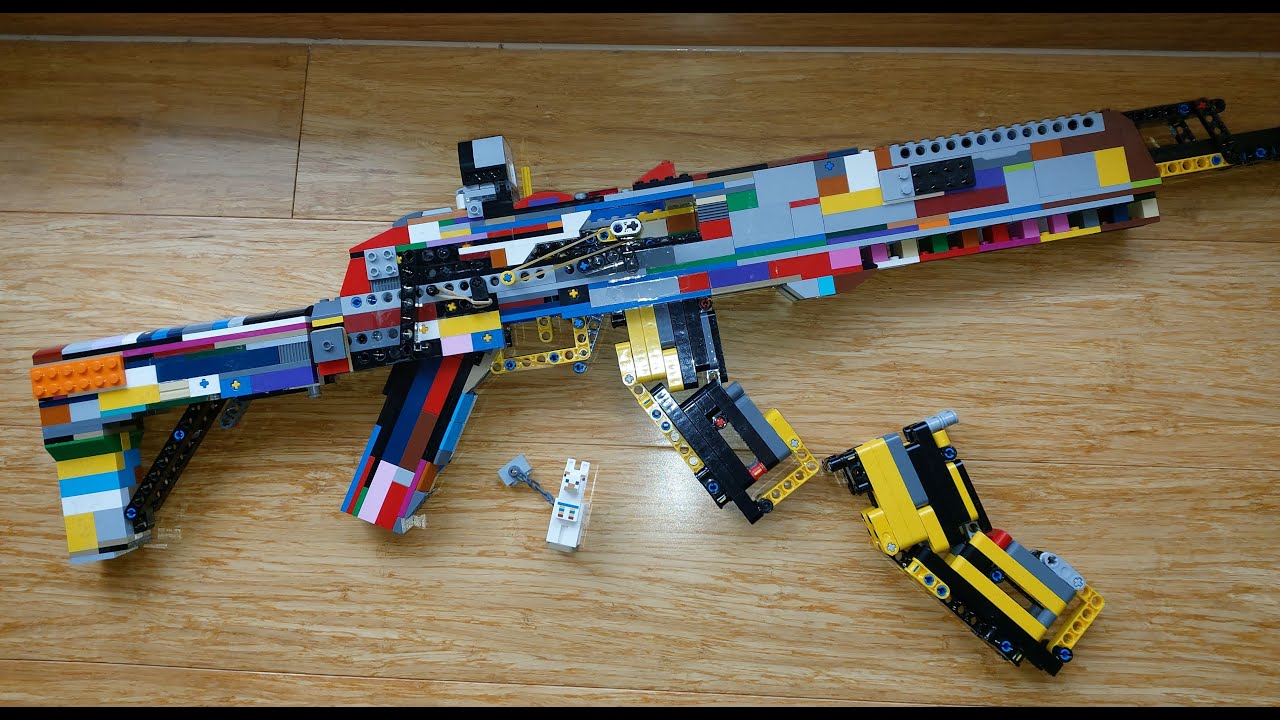 Lego full auto AK-47 (súng Lego AK 47) - YouTube