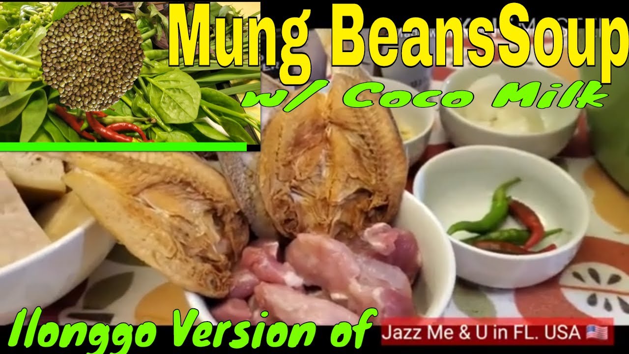 How to Cook Ginataang Monggo with Pork & Dried Fish ILONGGO VERSION ...