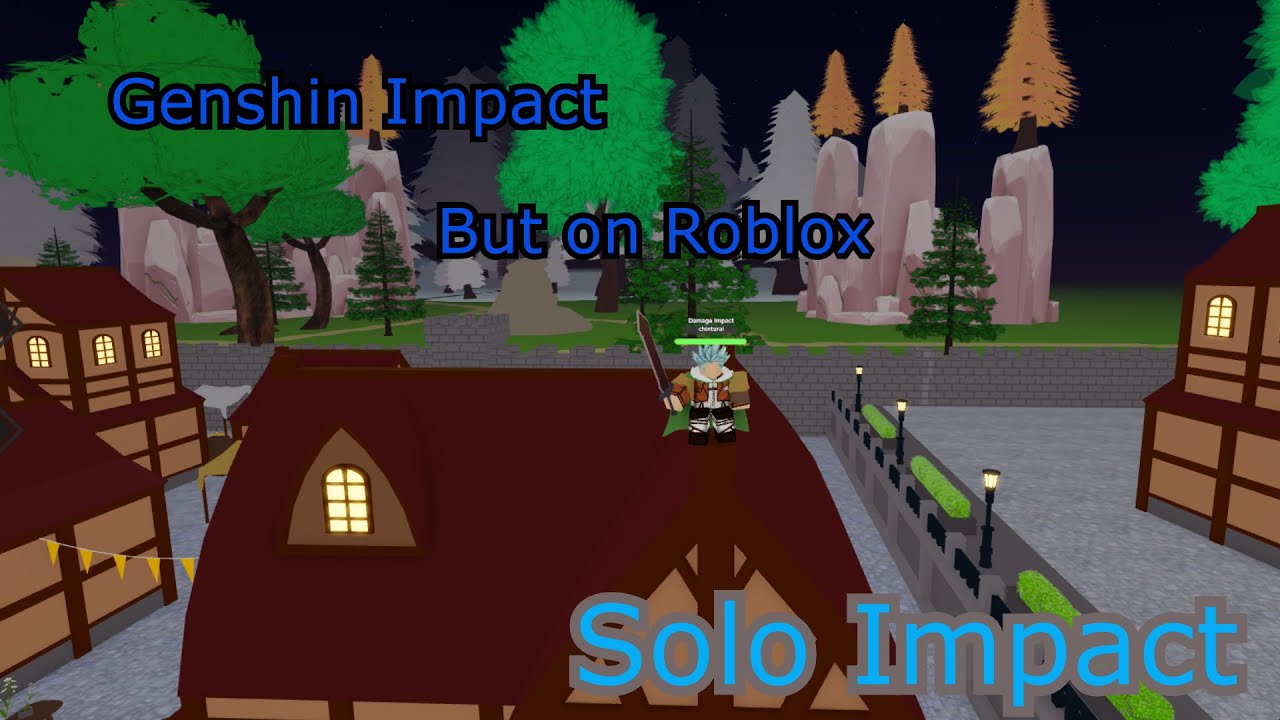 Genshin Impact but on roblox i guess| Roblox Solo Impact - YouTube