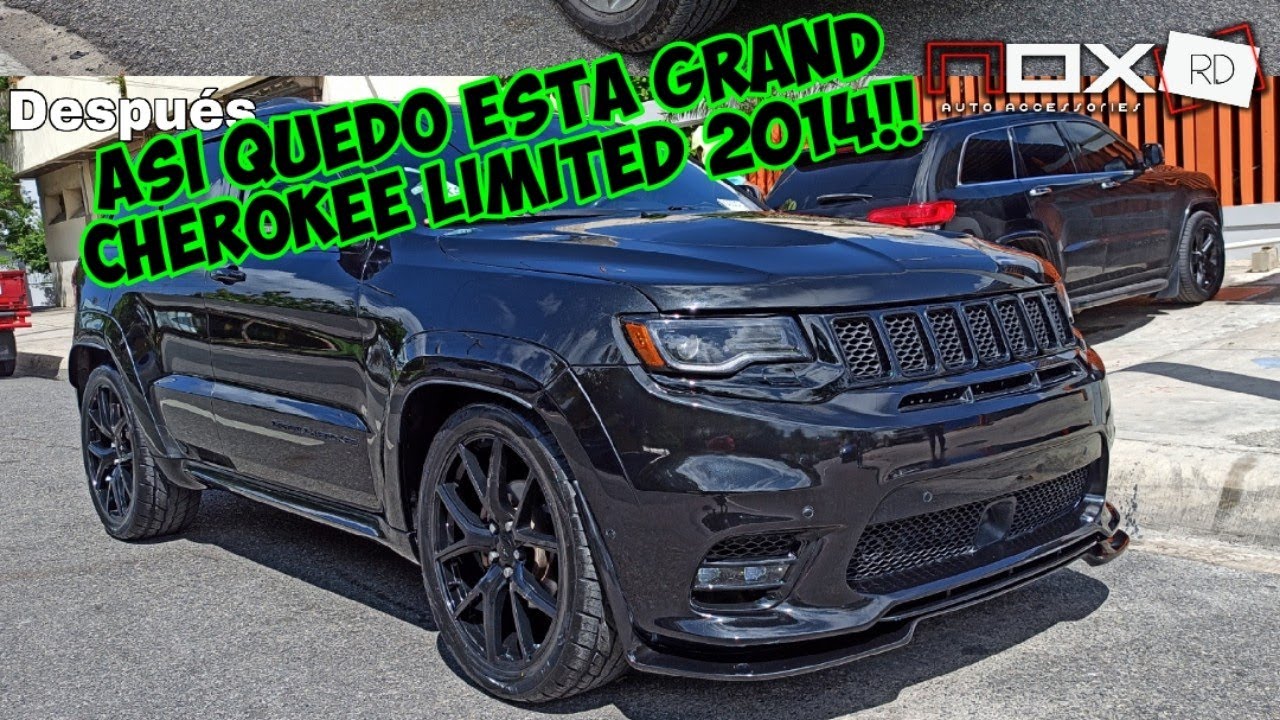 GRAND CHEROKEE LIMITED 2014 TRANSFORMACION A SRT 2020 - YouTube