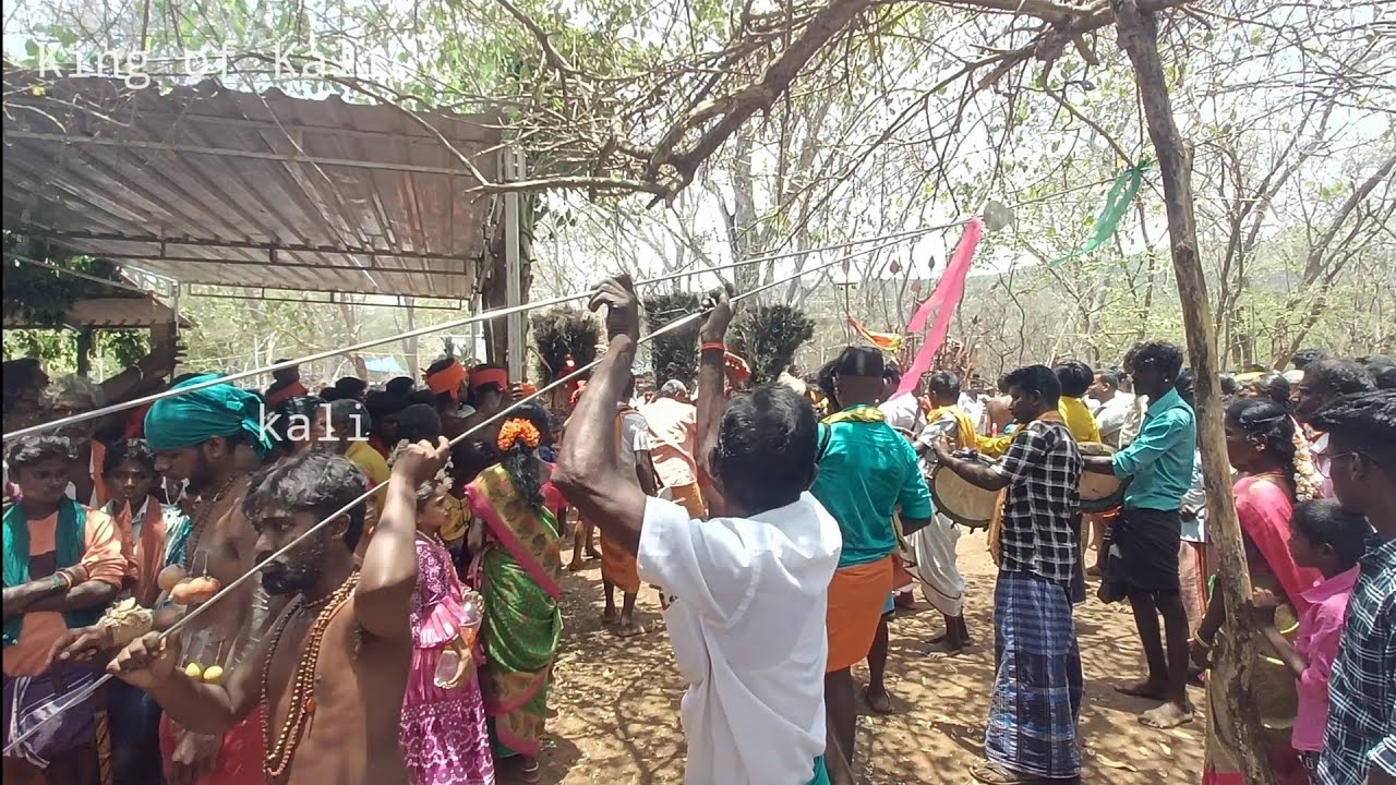 20 அடி நீளம் அலகு குத்து || 20 feet murukan vel alagu kuthu - YouTube