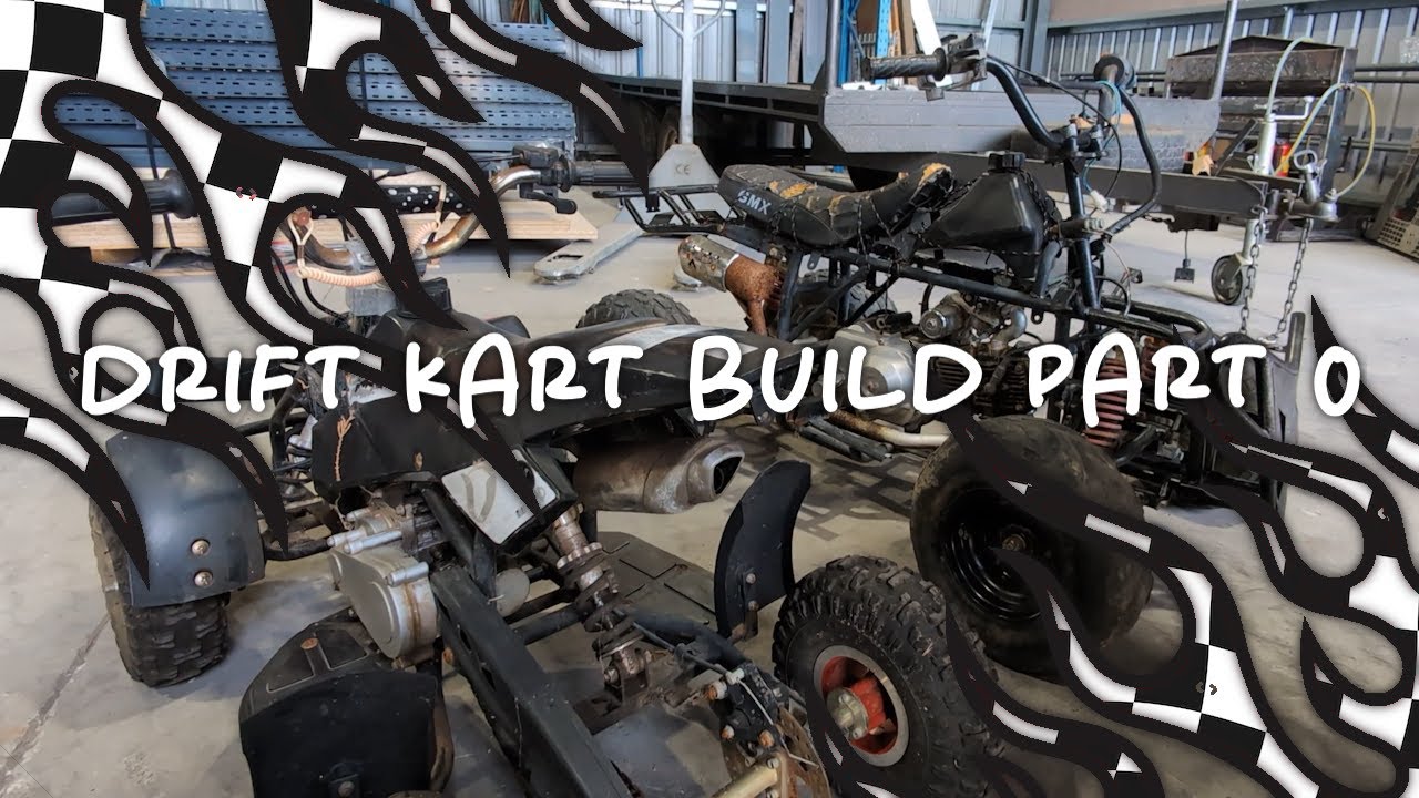 Fusing two ATVs into one - Drift kart build part 0 - YouTube