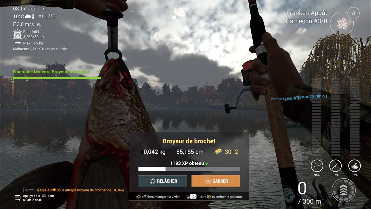 fishing planet - mission comment attraper le monstre "broyeur de ...