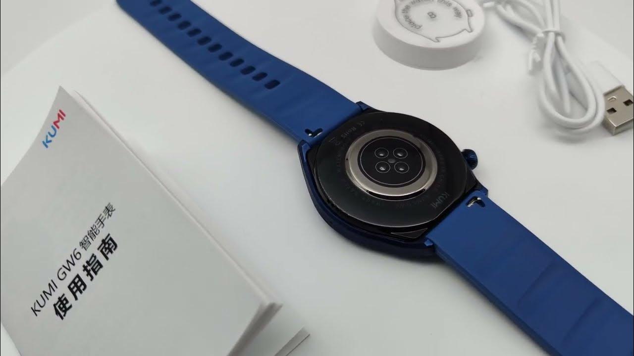 KUMI GW6 1.43" AMOLED Smart Watch - Product Showcase #kumi - YouTube