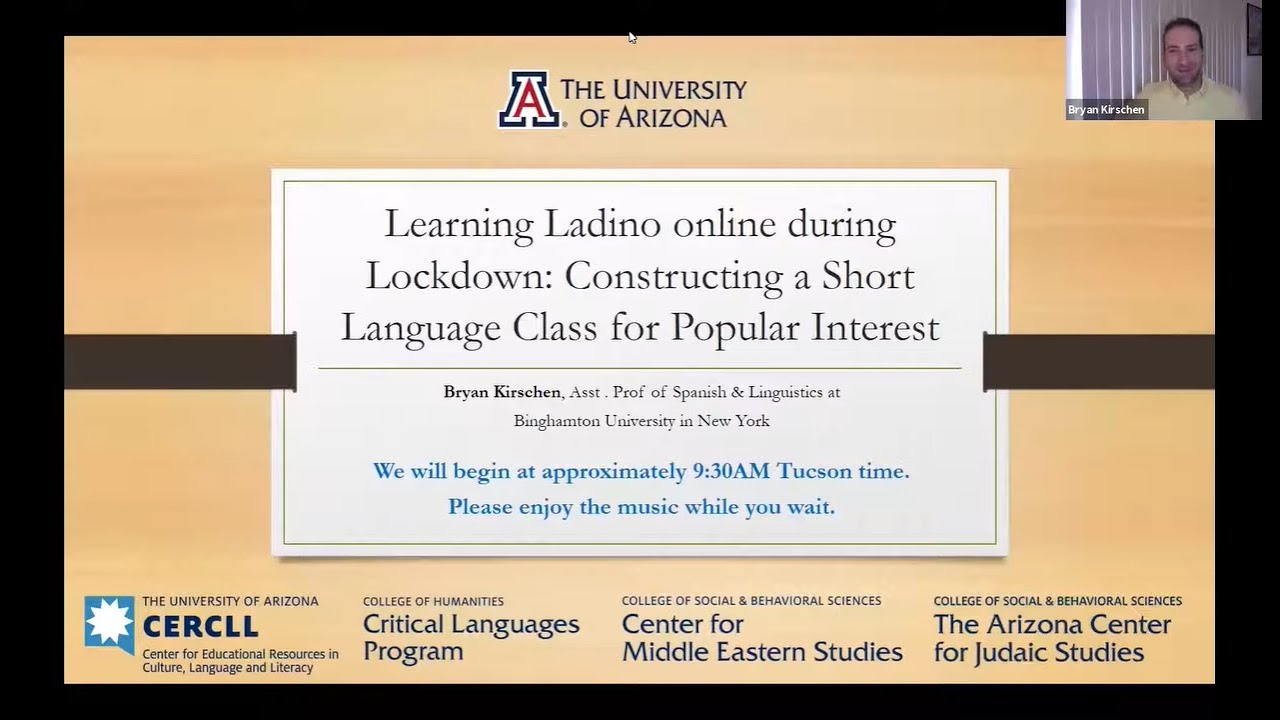 Learning Ladino online during Lockdown: Constructing a Short Language ...