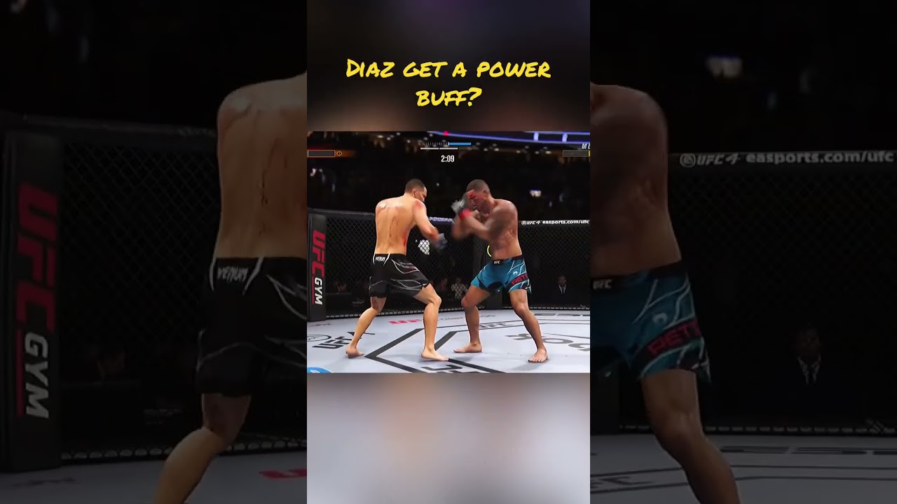 Nate Diaz Power Buff?! #ufc4 #ufc #easportsufc4 - YouTube
