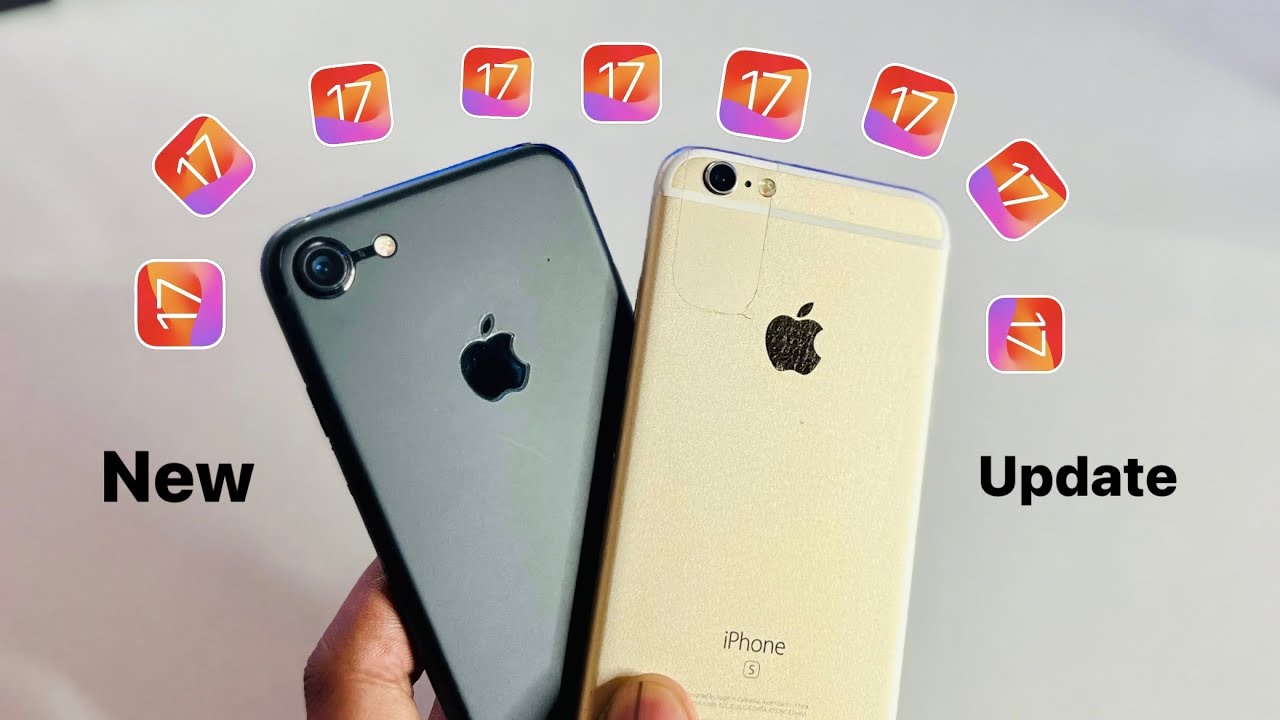 iPhone 7, 7+ ios 17 update - YouTube