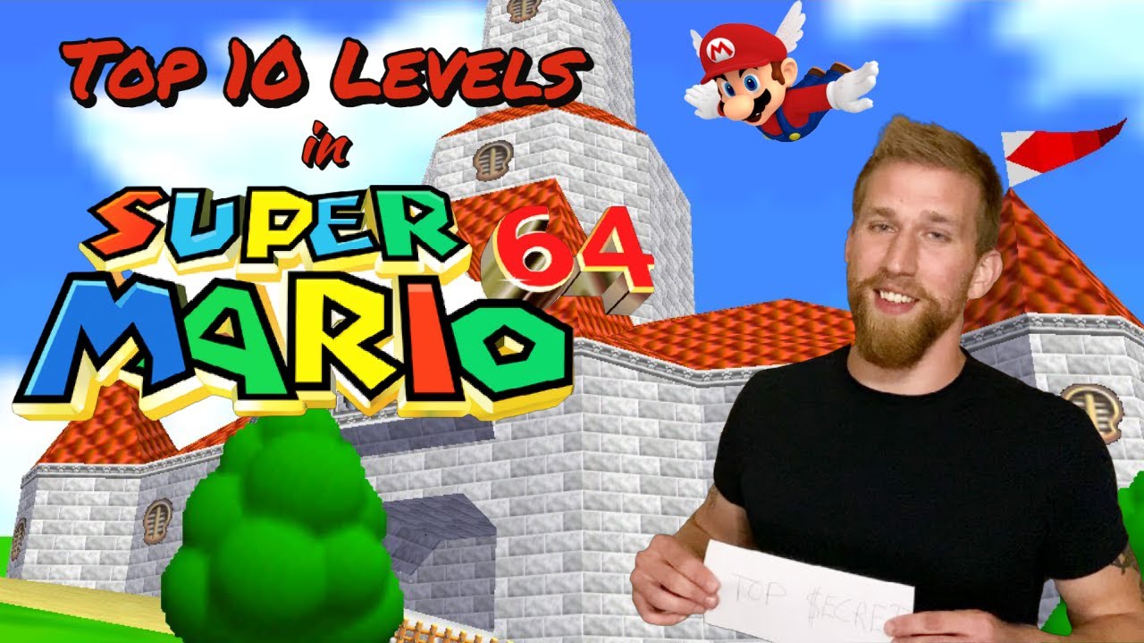 Top 10 Levels in Super Mario 64 - YouTube