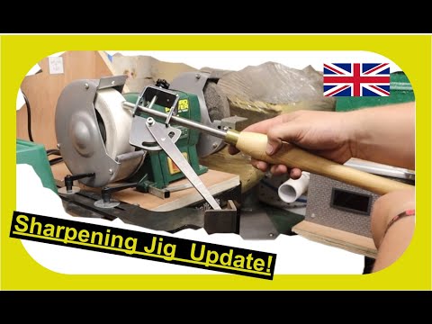 Wood Lathe chisel Sharpening jig update (Ebay Ad) Anchor Designs ...