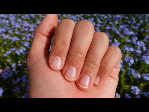 Естественный маникюр в домашних условиях 🤍 POLI NA PALME