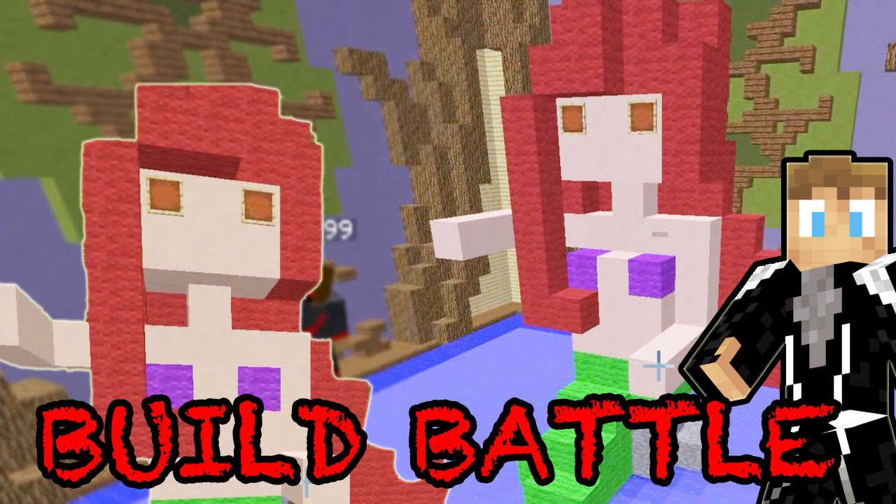 Minecraft / BUILD BATTLE / The Little Mermaid - YouTube
