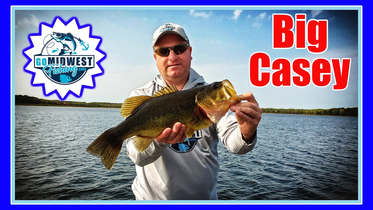 Catching Fat Bass on Big Casey Lake | Spooner, WI - YouTube