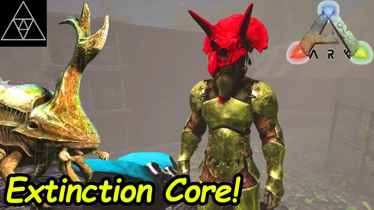 ARK Extinction Core #054 Test-Ritt auf dem Mistkäfer! Alpha Herbivore ...
