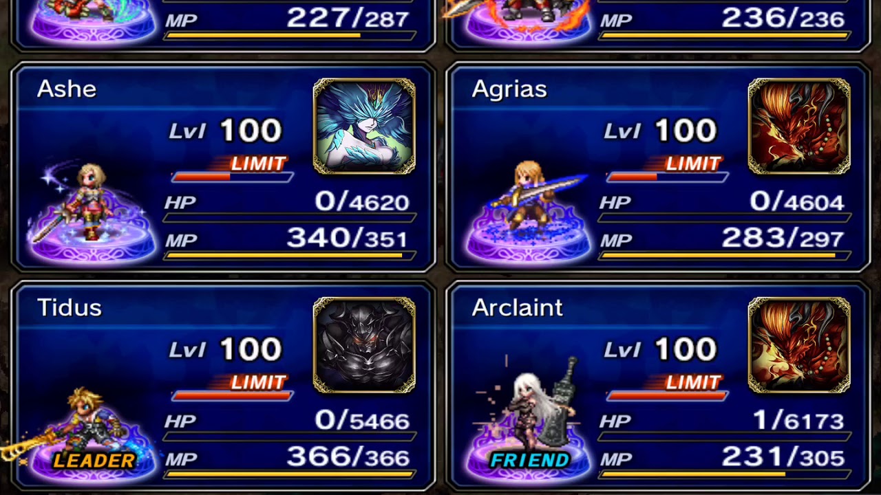 FFBE Bahamut map part 2b - YouTube