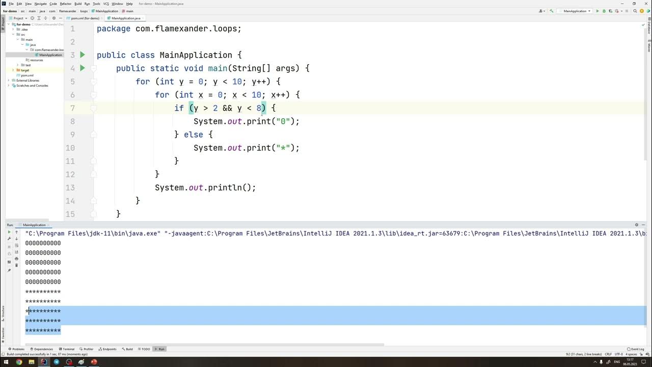 19 Основы Java Вложенные циклы Youtube