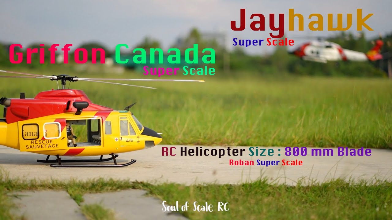 MH-60 Jayhawk Super Scale VS Bell 412 CH-416 Griffon Canada Super Scale ...