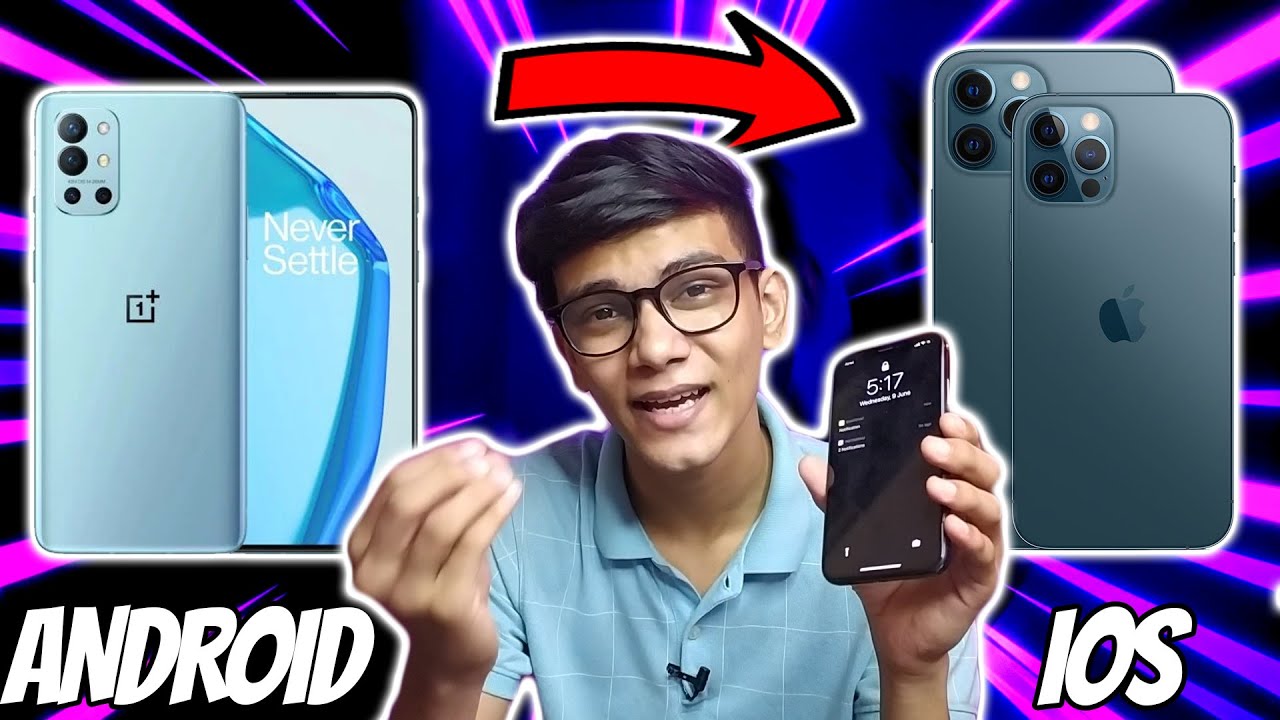 Using iPhone For The First Time | Shifting From Android To IOS ...