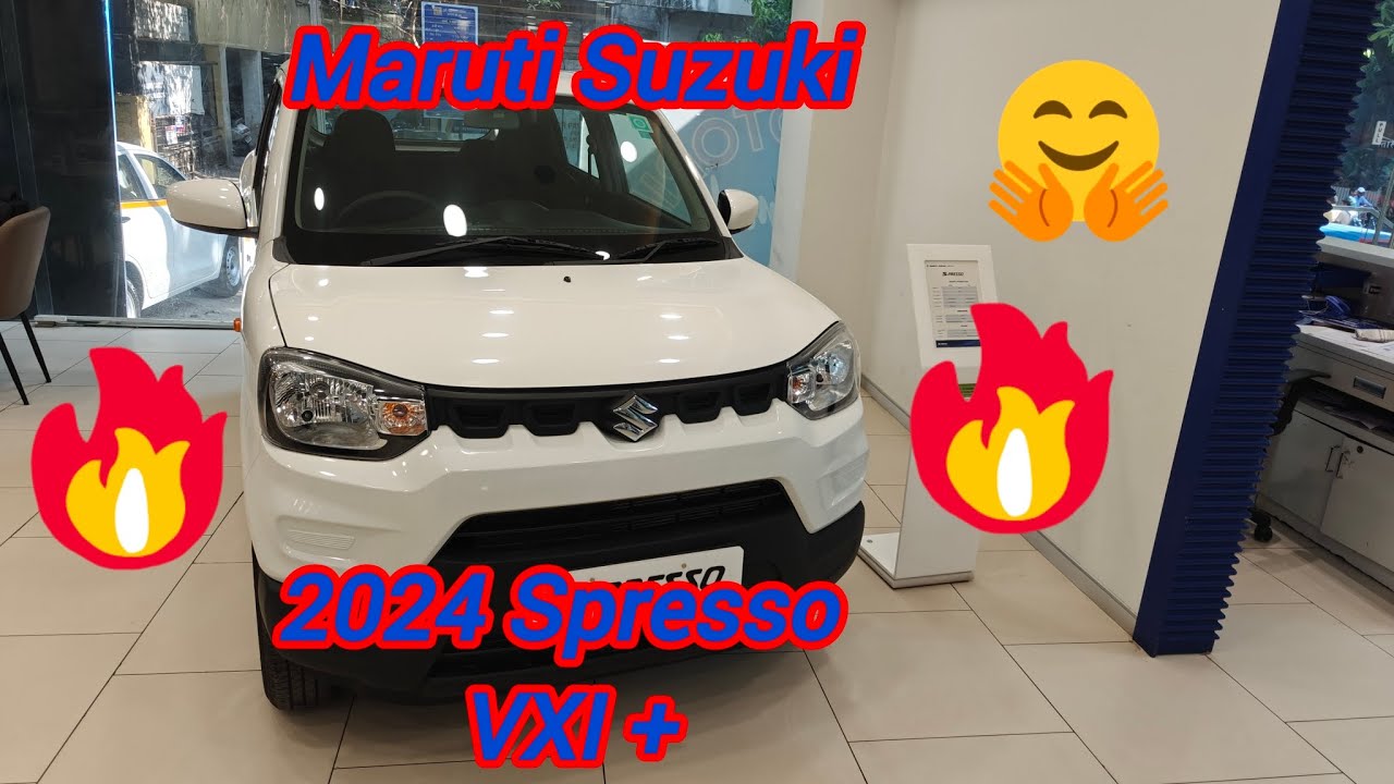 "THE MIGHTY"😎 2024 Maruti Suzuki Spresso VXI + Top Model Detailed ...