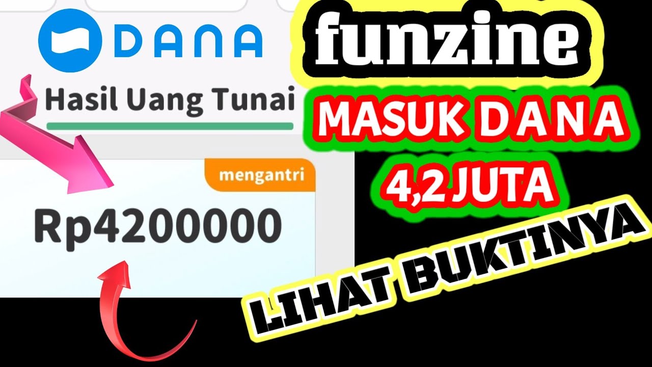 funzine, aplikasi penghasil uang saldo dana terbaru 2023 tidak terbukti ...