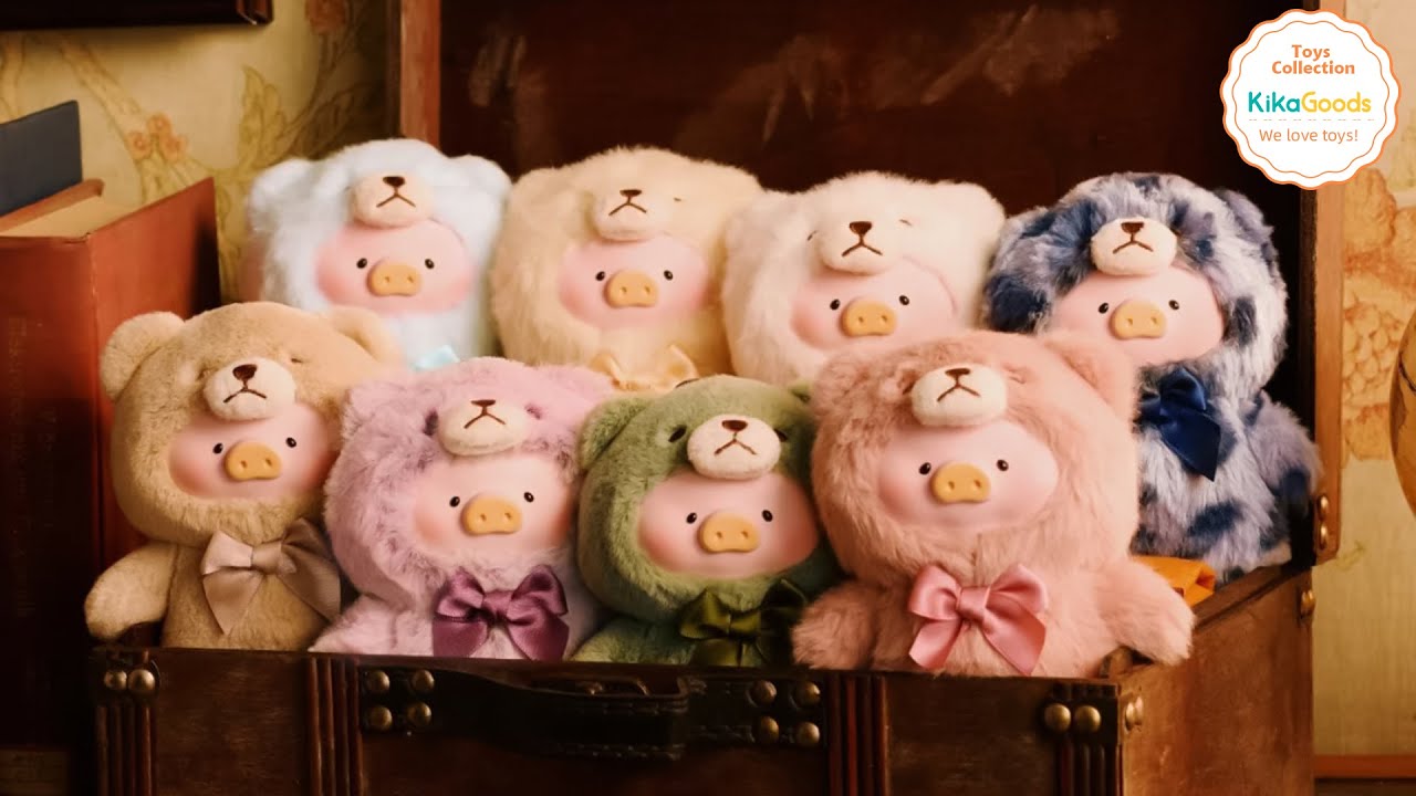 Demonstration Lulu The Piggy Vintage Teddy Shop Vinyl Face Plush ...