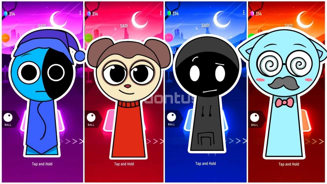 Incredibox Sprunki Team Vs Incredibox Sprunki Team - Theme Song-Tiles ...