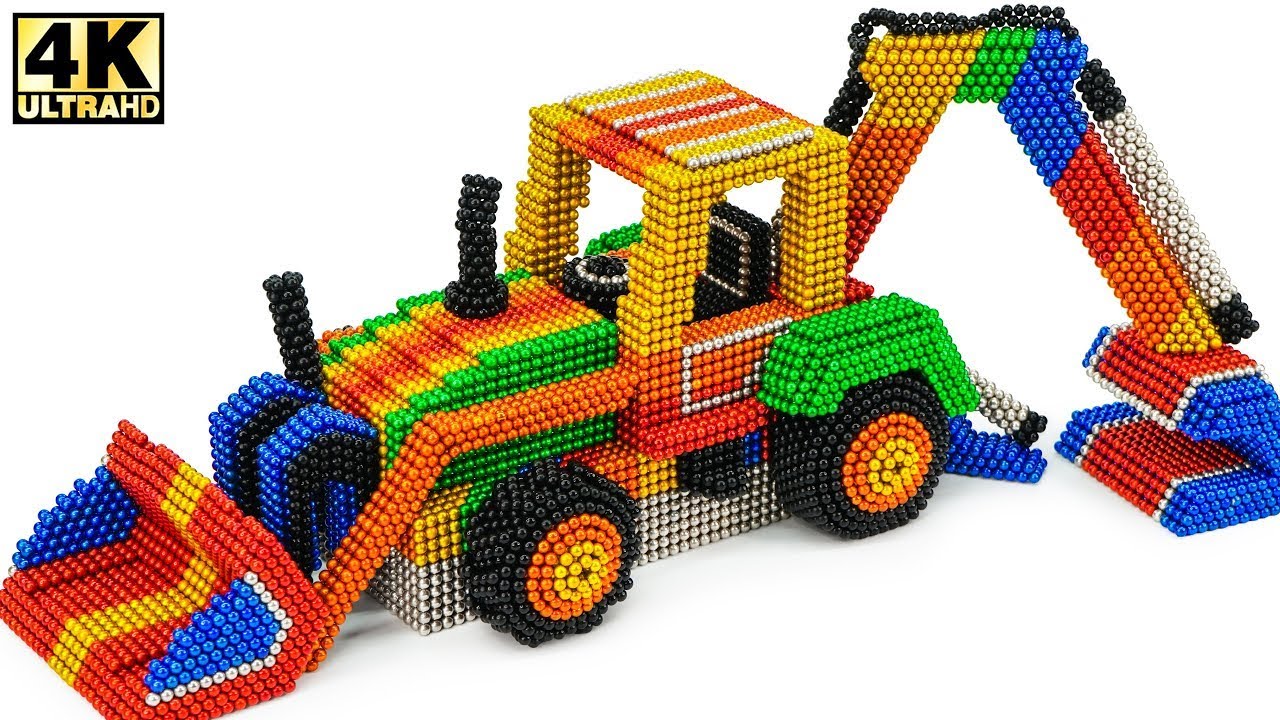 DIY - How to Make a Modern 415F2 Wheel Loader Backhoe Kingpin - Magnet ...