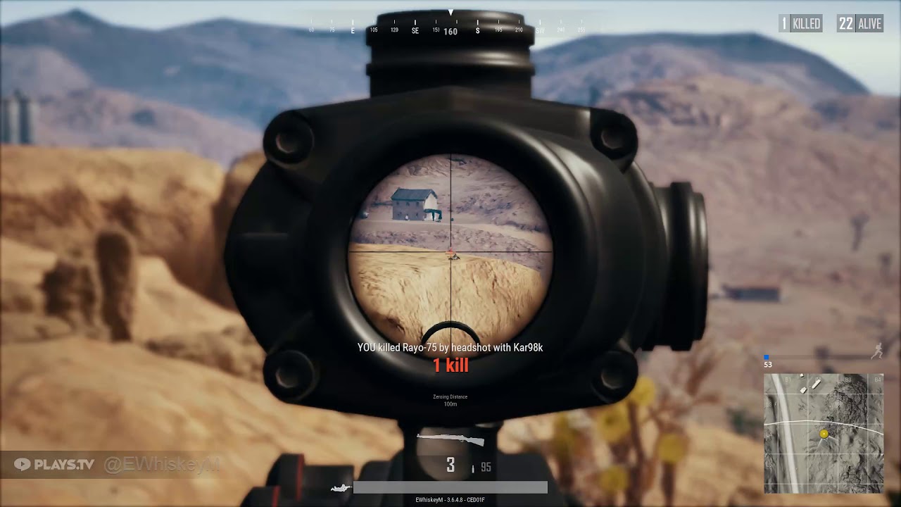 Kar98k 4x scope - YouTube