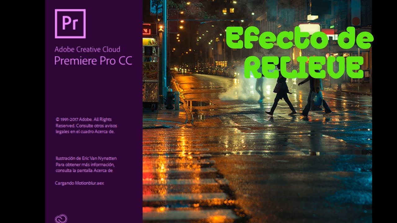 Tutorial Premiere: Efecto de relieve, o como texturizar un video - YouTube