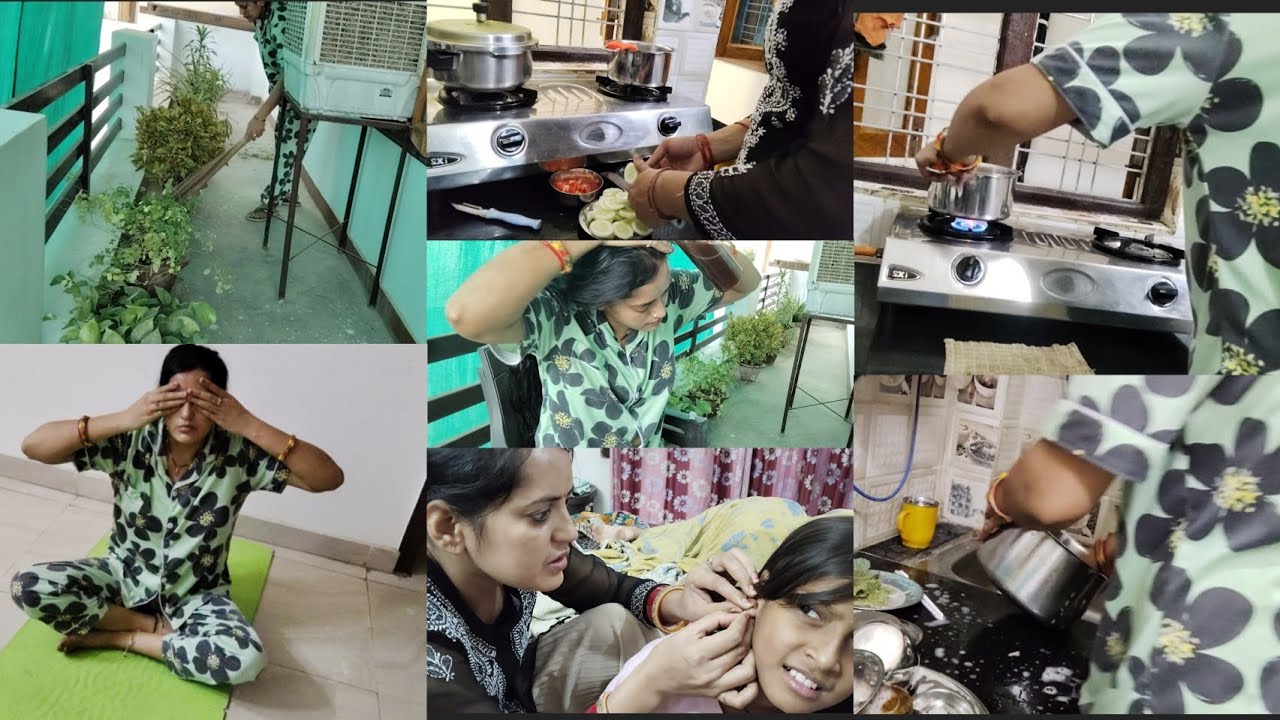 Daily hectic schedule vlog | cleaning | meals | yoga #vlogging #youtube ...