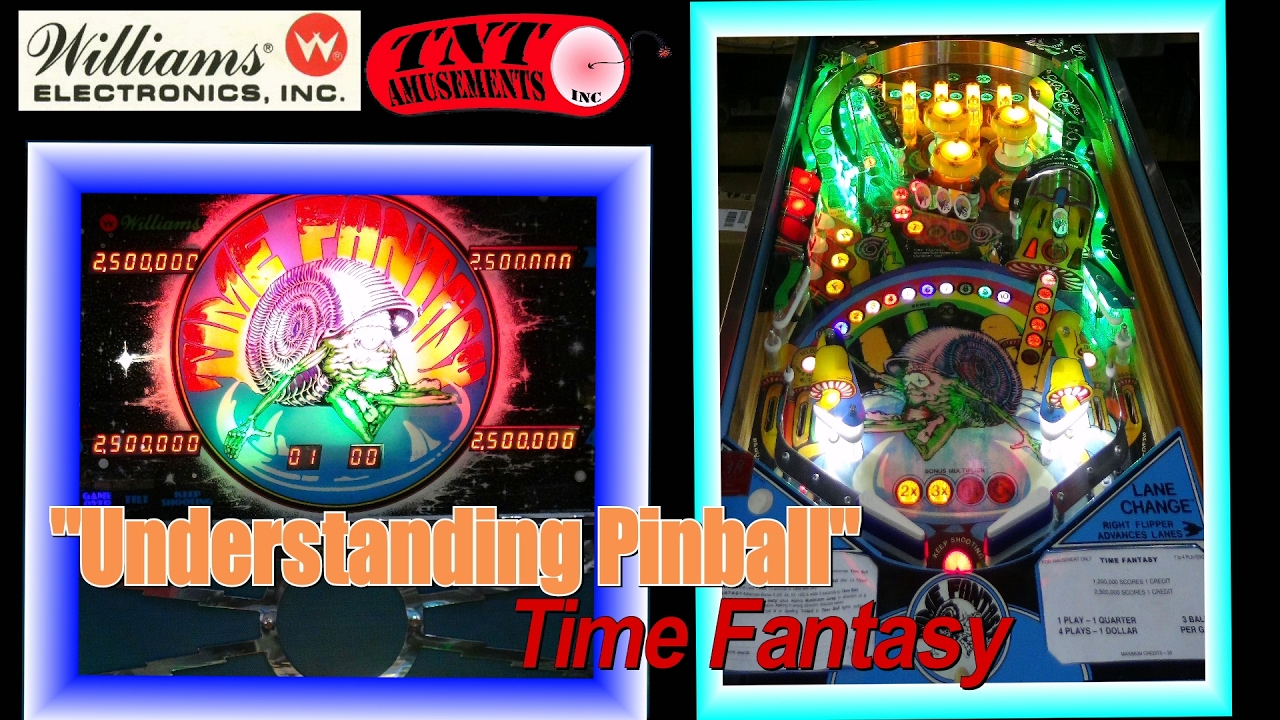 #1235 Understanding Pinball - Williams TIME FANTASY Pinball Machine ...