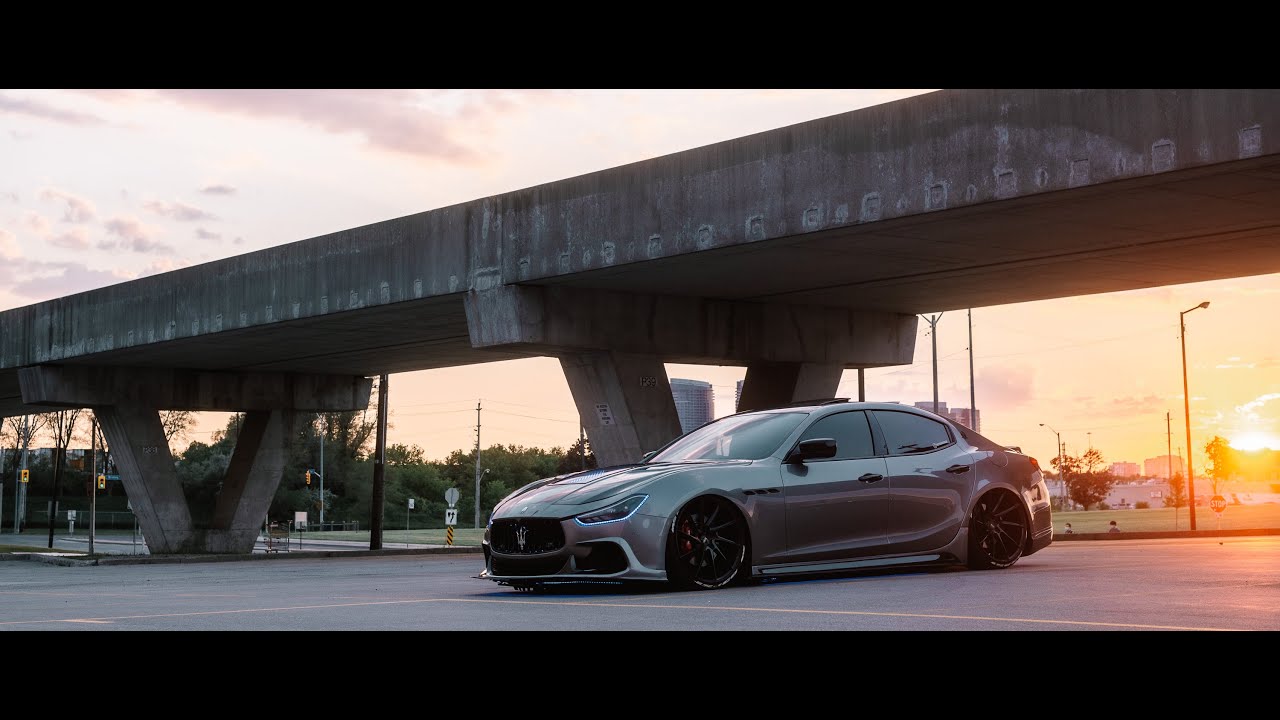 Bagged Maserati Ghibli Sq4 4k Youtube