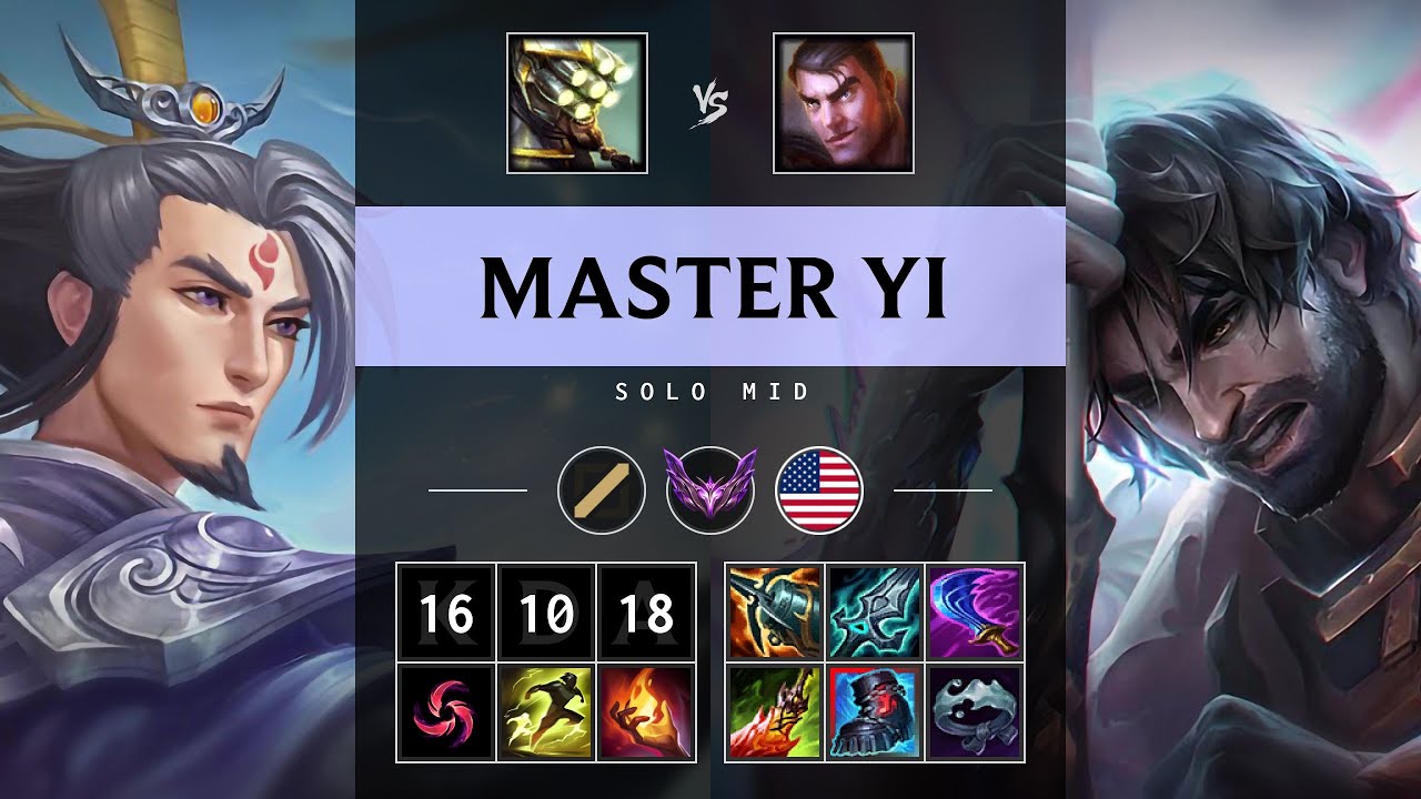 Master Yi Mid vs Jayce - NA Master Patch 25.20 - YouTube
