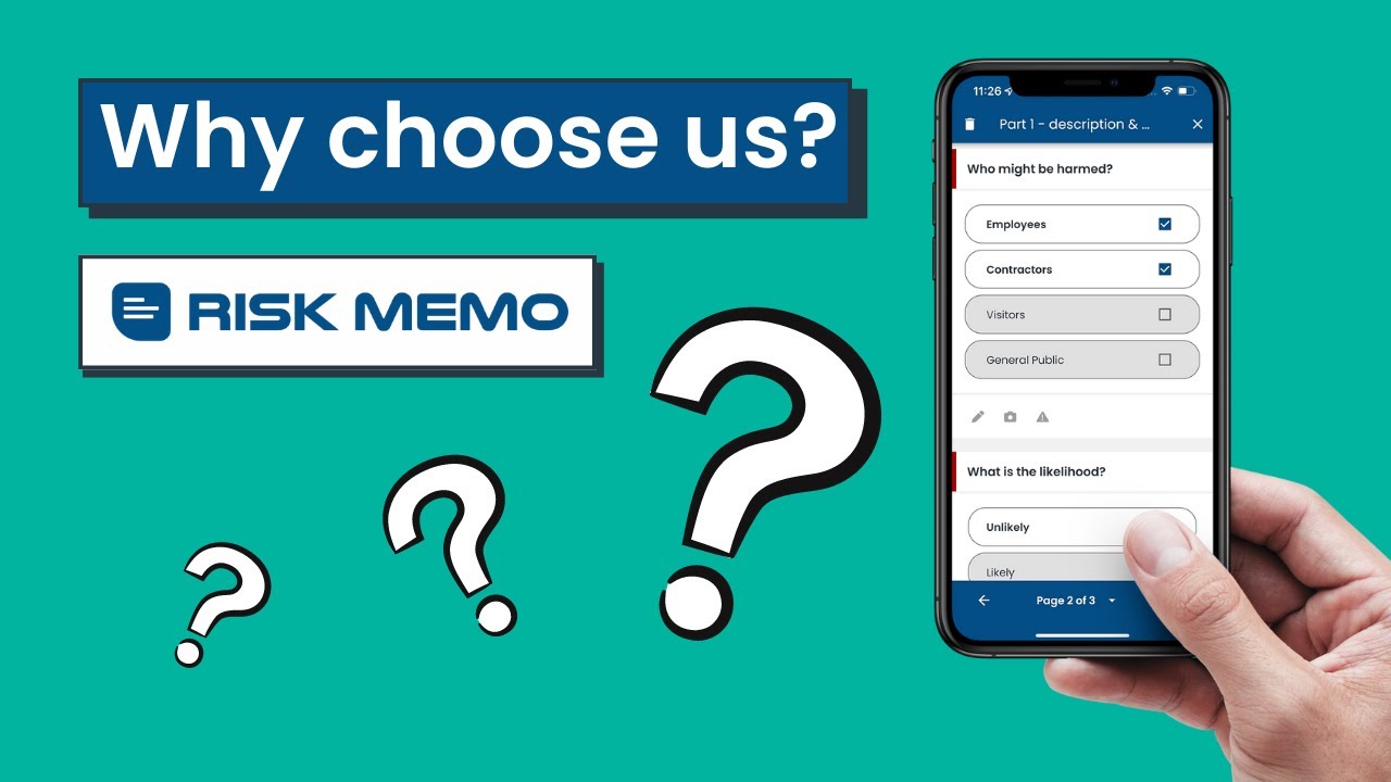 Why you should choose Risk Memo - YouTube