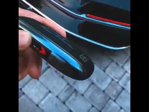BUGATTI CHIRON KEY REMOTE START - YouTube