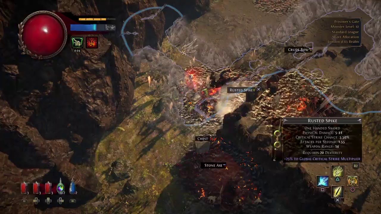 PS4 | Path of Exile | Archer | First Steps - YouTube