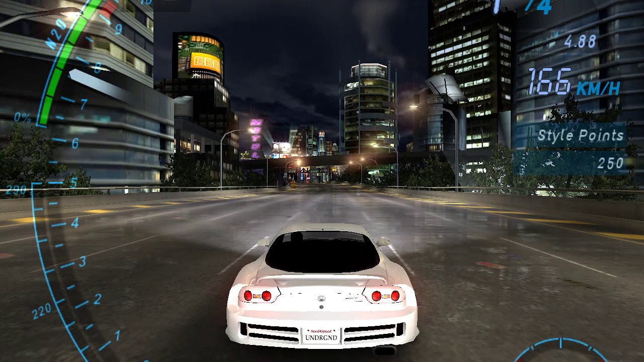 Need For Speed : Underground - Mazda RX-7 Drag Race - YouTube