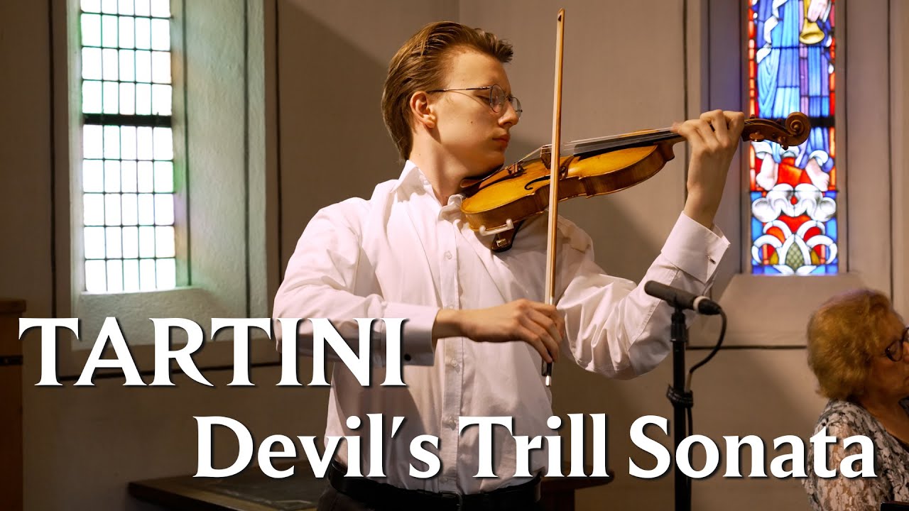 Bohdan Luts | Giuseppe Tartini : Violin Sonata in G Minor, B.g5 “Devil’s Trill Sonata” - YouTube